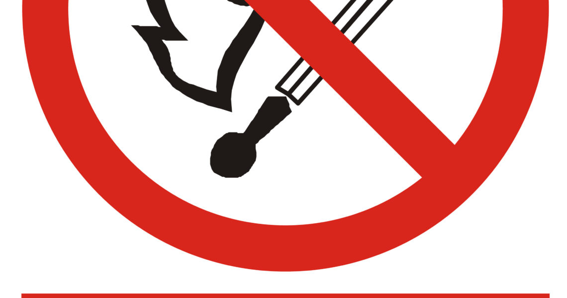 Prohibido hacer fuego - Pararrayos