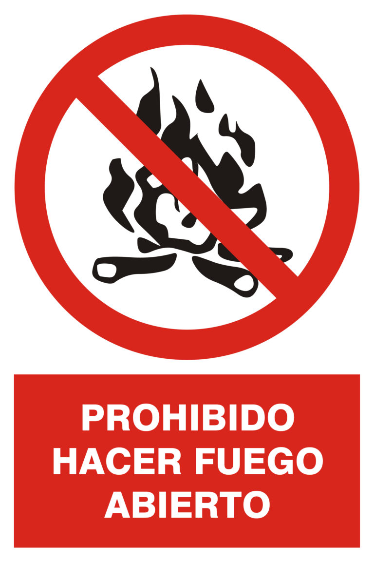 Prohibido hacer fuego abierto - Pararrayos Prohibido hacer fuego abierto - Pararrayos